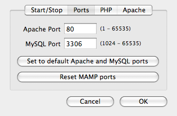 MIDOP manual - Requested software configuration